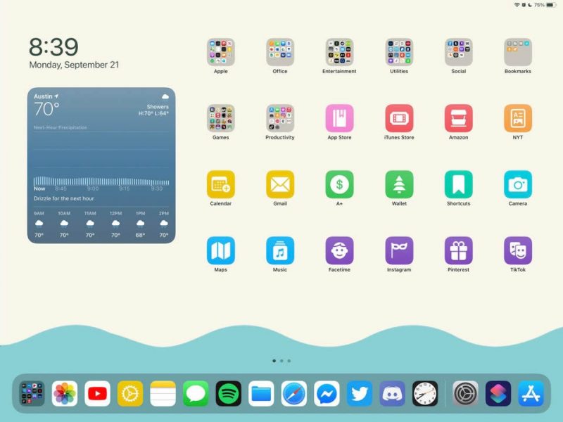 iPadOS 15 Widgets and Home Screen Layout Customization | iPadinTouch