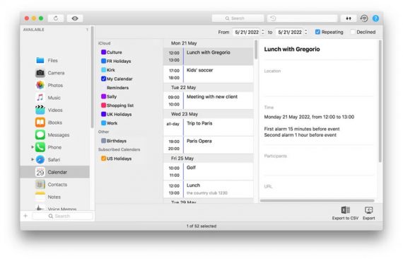 How to Export and Transfer iPad Calendar | iPadinTouch